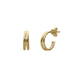Lucardi Earrings 'Klassisch' female Gold size Onesize