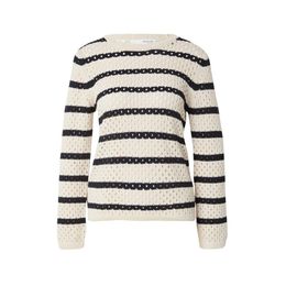 Selected Pullover 'KENYA' Damen Gr&ouml;&szlig;e XL cappuccino / schwarz