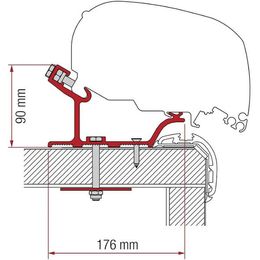 Fiamma Adapter passend f&uuml;r F65 / F80 f&uuml;r Carthago Malibu 490 cm