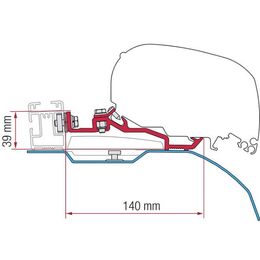 Fiamma Adapterkit F80S passend f&uuml;r Ducato H2