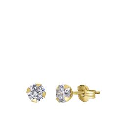 Lucardi Earrings 'Klassisch' female Gold size 5