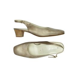 Hassia Pumps Damen Gr&ouml;&szlig;e 39 Second Hand gold