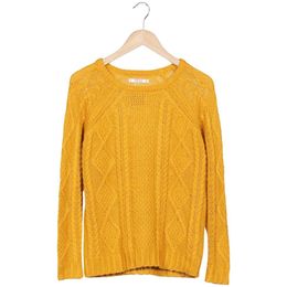 Pull&Bear Pull&Bear Pullover Damen Gr&ouml;&szlig;e S Second Hand gelb