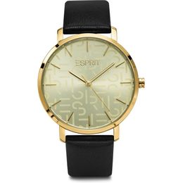 Esprit Uhr Damen Gr&ouml;&szlig;e One Size gold / schwarz