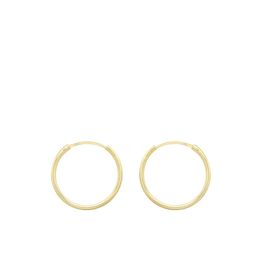 Lucardi Earrings 'Klassisch' female Gold size 15