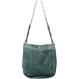 FREDsBRUDER Handtasche gross Leder Damen Gr&ouml;&szlig;e One Size Second Hand blau