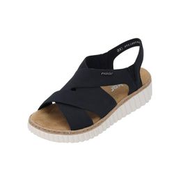 Rieker Sandals '69264' female Black size 43