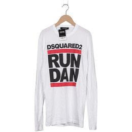 Dsquared2 Langarmshirt Herren Gr&ouml;&szlig;e S Second Hand wei&szlig;