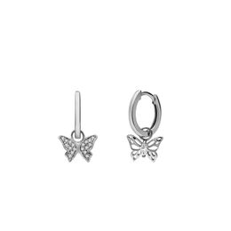 Lucardi Earrings 'Klassisch' female Silver size Onesize