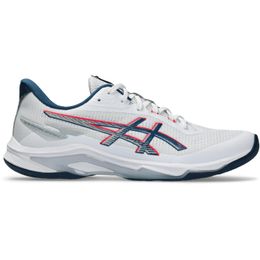 asics Netburner Ballistic Ff 4 Hallenschuhe Herren - wei&szlig; - Gr. 44 - Synthetik