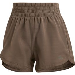 Adidas Pacer Funktionsshorts Damen - oliv - Gr. M - Polyester