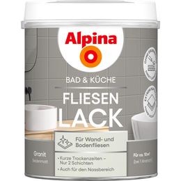 Alpina Fliesenlack 2K Granit seidenmatt 750 ml