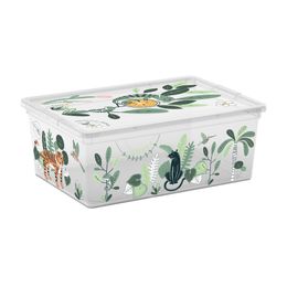 Keter Aufbewahrungsbox 'C Box Style' Tiermotiv 37 x 26 x 14 cm, mit Deckel