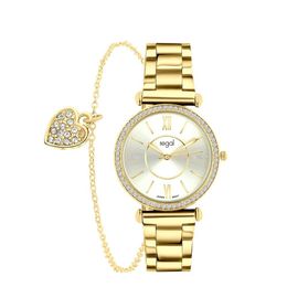 Lucardi Analog Watch female Gold size Onesize