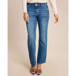 Judith Williams Jeans mit Tencel und Kn&ouml;pfen