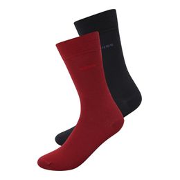 BOSS Socken Herren Gr&ouml;&szlig;e 39/42 blau / navy / rot / dunkelrot