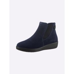 airsoft modern+ Damen Stiefelette, dunkelblau, Gr&ouml;&szlig;e 37