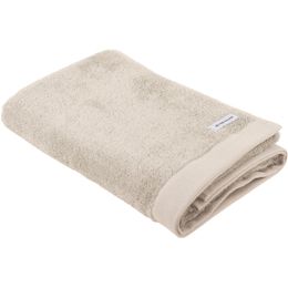 Duschtuch Tom Tailor HOME "COLOR BATH", beige (sunny sand), B:70cm L:140cm, Frottier, Frottier, Handtücher, 100% Baumwolle, 70x140 cm, uni, große Farbauswahl