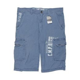 CAMP DAVID Shorts Herren Gr&ouml;&szlig;e 38 Second Hand blau