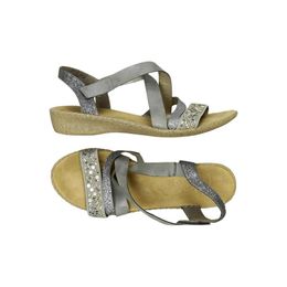 Rieker Sandalen Damen Gr&ouml;&szlig;e 41 Second Hand silber