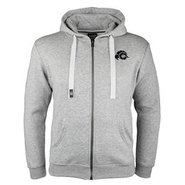 GUGGEN Mountain Sweatshirt 'Kapuzenpullover H06 Fleece Hoodie' Herren Gr&ouml;&szlig;e XXL grau