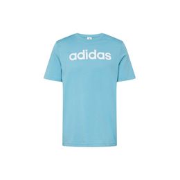 adidas Sportswear Sportshirt 'Essentials' Herren Gr&ouml;&szlig;e XS hellblau / wei&szlig;