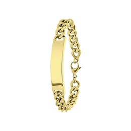 Lucardi Armband Herren Größe 19 gold