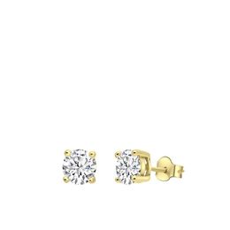 Lucardi Earrings female Gold size 6