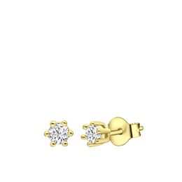 Lucardi Earrings female Gold size 4