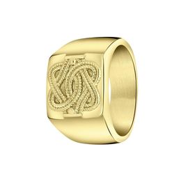 Lucardi Ring 'Dagi Knoten' male Gold size 60