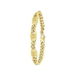 Lucardi Armband Herren Gr&ouml;&szlig;e 19.5 gold