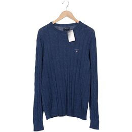 Gant Pullover Herren Gr&ouml;&szlig;e L Second Hand blau