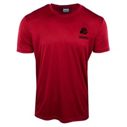 GUGGEN Mountain Funktionsshirt Herren Gr&ouml;&szlig;e S rot / schwarz