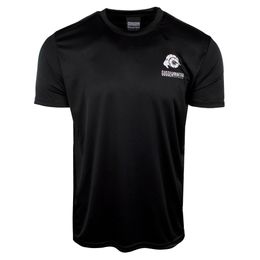 GUGGEN Mountain Funktionsshirt Herren Gr&ouml;&szlig;e L schwarz / wei&szlig;