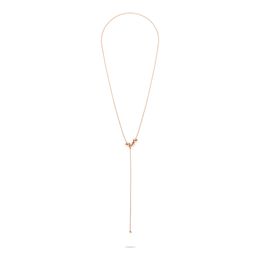 Damen Y-Kette "Schmuck Geschenk Edelstahl Halskette Steel Ball", Edelstahl, L: 42 B: 7,5mmros&eacute;goldfarben, Liebeskind Berlin, Edelstahl, B:7,5mm,
