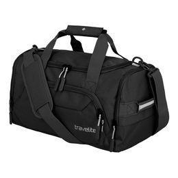 Travelite Damen Reisetasche "KICK OFF, verschiedene Gr&ouml;&szlig;en und Farben", schwarz, Polyester, unifarben, Taschen, Reisegep&auml;ck Sporttasche