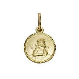 Vivance Kinder Kettenanh&auml;nger "333/- Gelbgold Engel", one-size, Gold, 0,5 g, gelb, Gold, Schmuckanh&auml;nger