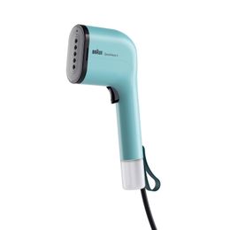 Braun Dampfb&uuml;rste "QuickStyle 3 GS 3013 GR - 20 g/min Dampfmenge, 30 Sek. Aufheizzeit", B:16,2cm H:28,5cm T:5,8cmgr&uuml;n, B&uuml;geleisen, 1.100 W, 70 ml