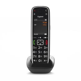 Gigaset DECT-Telefon "E720HX", schwarz, Stationärtelefone