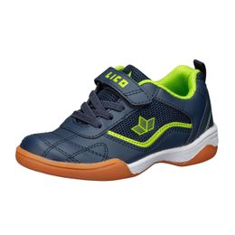 Lico Kinder Hallenschuh "Sportschuh Ben VS", Gr. 39, blau, Synthetik, Schuhe