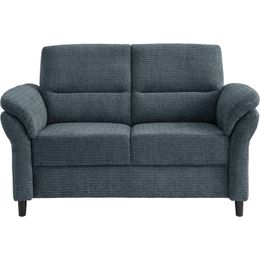 2-Sitzer Home Affaire, B:147cm H:90cm T:89cmblau, 100% Polyester, Sofas, "Cavoli"