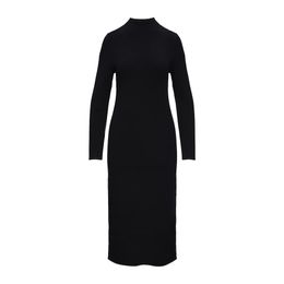 s.Oliver BLACK LABEL Kleid Damen Größe 44 schwarz Winterkleid