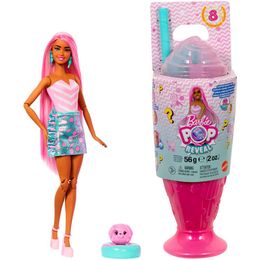 Barbie Jungen Anziehpuppe "Pop Reveal Treats Serie - pinke Puppe", bunt, Kunststoff, Puppen