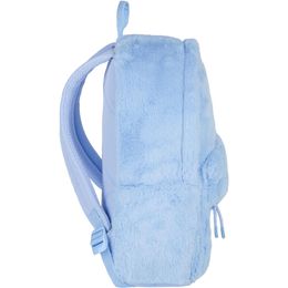 COOLPACK Kinder Freizeitrucksack "Big, Stitch, Fluffy"stitch blau, Pl&uuml;sch, Polyester, Rucks&auml;cke