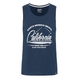 Blend Damen Longtop "Tanktop BHGalifo", blau, Gr. S, Obermaterial: 85% Baumwolle CO. 15% Viskose CV., Tops