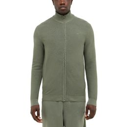 Mustang Jungen Sweater "Herren Style Escondido", grün, Gr. XXL, Strick, 100% Baumwolle, Sweatshirts