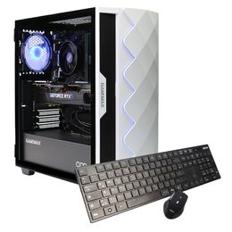 GAMEMAX Gaming-PC "Diamond WT 7813 Intel Core i7 14700F 16GB 1TB SSD RTX 5070", Microsoft Windows 11 Home (64 Bit), 16 GB RAM 1.000 GB SSDwei&szlig;,