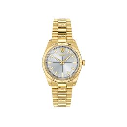 Versace Damen Quarzuhr "MILLENYIUM LADY"goldfarben, hellgrau, Armbanduhren, Armbanduhr, Damenuhr, Swiss Made, Edelstahlarmband, analog