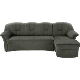 Ecksofa DOMO collection, B:235cm H:84cm T:140cm, gr&uuml;n, Kunstleder SOFTLUX;Luxus-Microfaser (100% Polyester);Struktur ( 90% Polyester, 10%