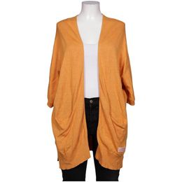 LIEBLINGSST&Uuml;CK LIEBLINGSST&Uuml;CK Strickjacke Damen Gr&ouml;&szlig;e XXL Second Hand orange